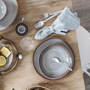 VILLEROY & BOCH Lave Beige Dinner Plate - Multi
