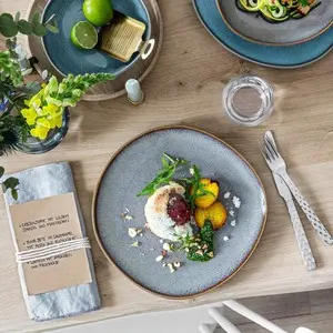 VILLEROY & BOCH Lave Beige Dinner Plate - Multi