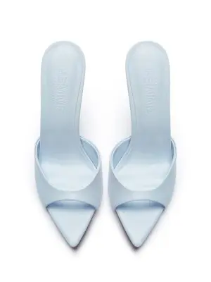Femme La Bella Mule Stiletto Heel - Celestial Blue