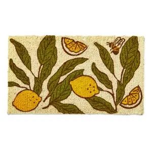 TAG Honey Lemon Coir Mat Multi Coir Everyday - Multicolored