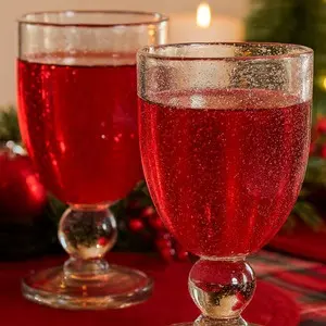 TAG Bubble Glass Goblet Drinkware Perfect For Everyday Use