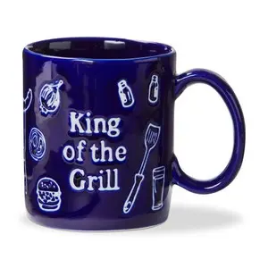 TAG King Of The Grill Mug Stoneware Summer - Blue