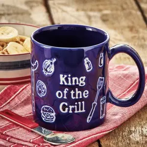 TAG King Of The Grill Mug Stoneware Summer
