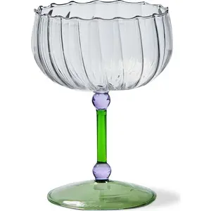 TAG Bloom Coupe Glass Glass Spring - Green
