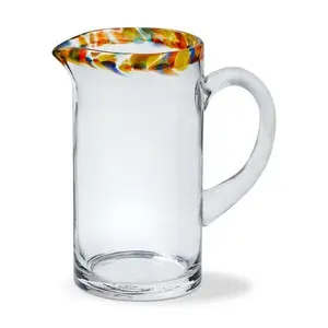 TAG Kaleidoscope Pitcher Multi Glass Summer - Clear