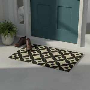 TAG Circles Coir Mat Multi Coir Summer