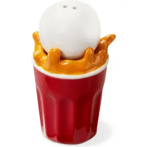 TAG Beer Pong S&p S/2 Multi Earthenware Summer - Multicolored
