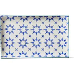 TAG Star Platter Stoneware Everyday - Blue