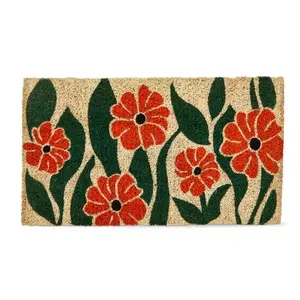 TAG Flower Coir Mat Multi Coir Everyday - Orange