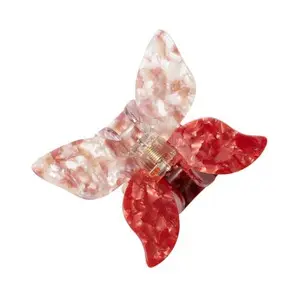MLE Butterfly Claw Clip - Ruby