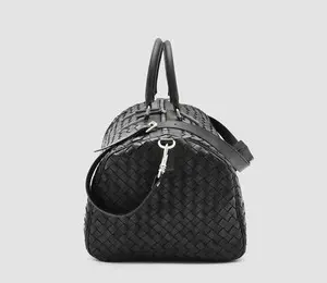 Officine Creative Armor 01 Hand-woven Tote Bag
