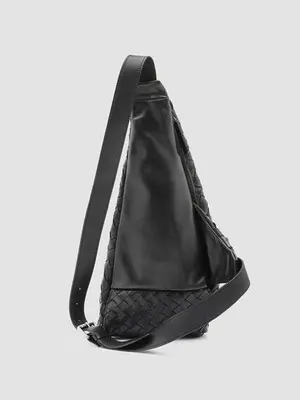 Officine Creative Armor 05 Woven Clutch - Black