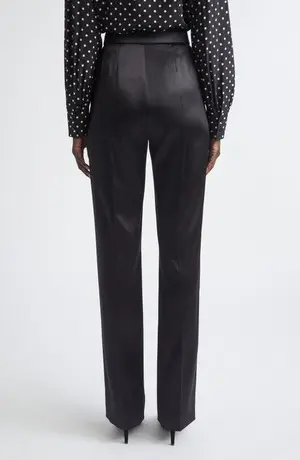 Valentino Garavani Tailored Double Duchessa Stretch Silk Pants