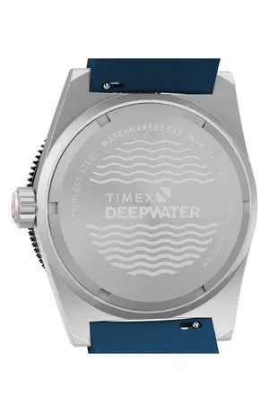 Timex® Timex Deepwater Dive Watch With Synthetic Strap