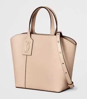 Cartier C De Mini Tote Bag - Beige