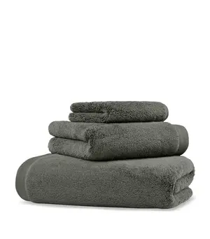 HAMAM Organic Cotton Olympia Bath Towel - Grey