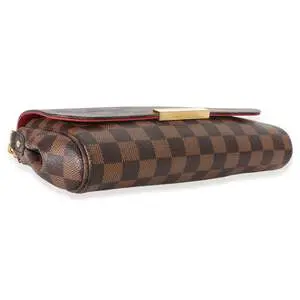LOUIS VUITTON Damier Ebene Canvas Favorite Mm Shoulder Bag - Brown