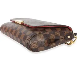 LOUIS VUITTON Damier Ebene Canvas Favorite Mm Shoulder Bag