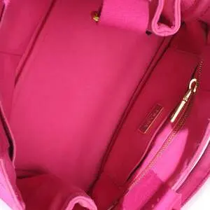 Prada Canvas Tote - Pink