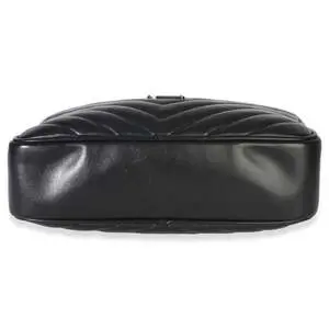 Saint Laurent Matelasse Calfskin Lou Camera Bag - Black
