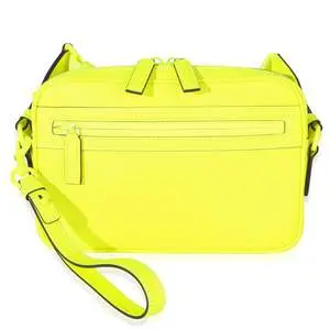 Gucci Monogram Gg Crossbody Bag - Yellow