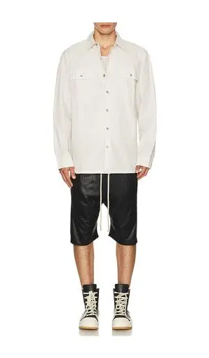 Rick Owens Wide Pusher Shorts