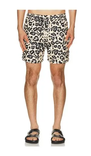Oas Leo Swim Shorts Tan