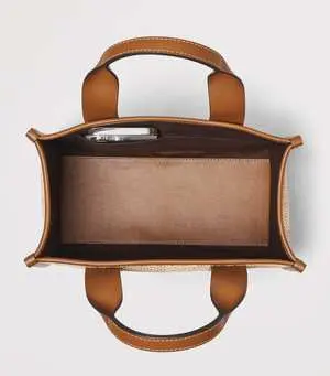 ASPINAL OF LONDON Raffia Henley Tote Bag