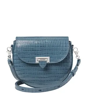 Aspinal Of London Embossed Cross Body Bags