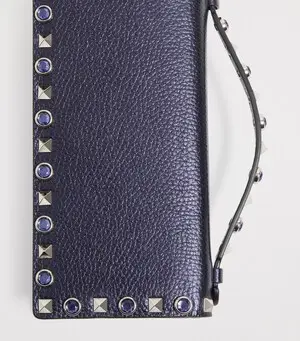 Valentino Garavani Leather Rockstud Chain Wallet