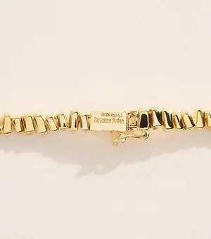 SUZANNE KALAN Yellow Diamond Tennis Necklace