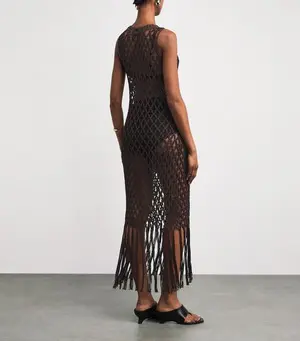 Simkhai Macrame Jensen Midi Dress