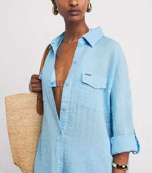 Melissa Odabash Elena Cotton Shirt