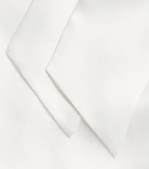 Olivia Von Halle Mimi Silk Robe - Ivory