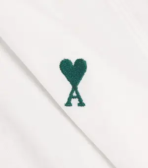 AMI Paris Cotton De Coeur T-shirt - White