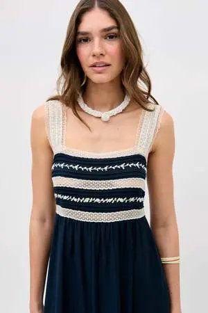 Rixo Malie Dress In Deep