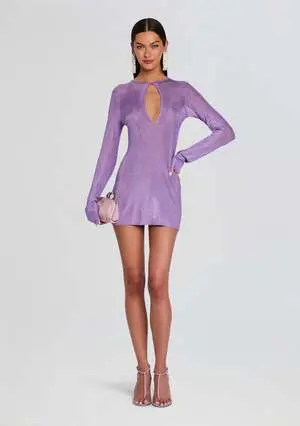 Seroya Metallic Cocktail Dresses