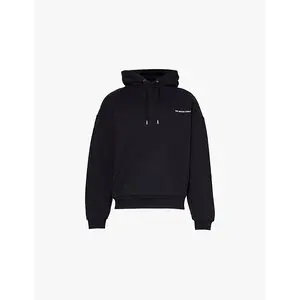 MKI MIYUKI ZOKU Branded Cotton-blend Hoodie - Black