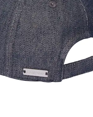 Sandro Logo Detail Denim Cap - Misc