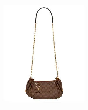 Gerard Darel Le Mini 24 Monogram Crossbody Bag - Camel