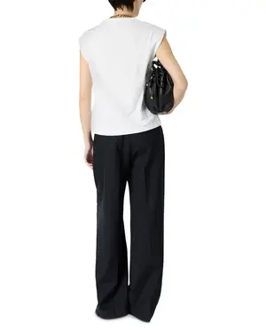 Gerard Darel Marionne Top Cotton Sleeveless Shirt