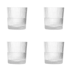 DRINIQUE Rocks Glass Set Of 4 - Clear