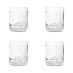DRINIQUE Tumbler, Set Of 4 - Clear