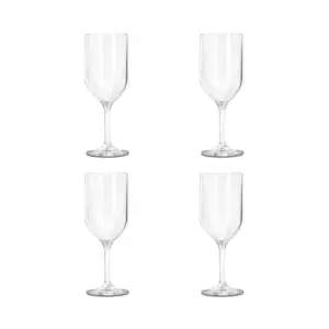 DRINIQUE Wine Glass Set Of 4 - Clear