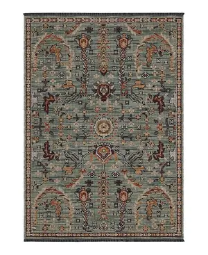 ORIENTAL WEAVERS Legacy Lgy05 9'10 X 12'10 Area Rug - Blue