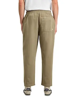 WAX LONDON Kurt Cotton Trousers - Light Khaki