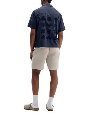 WAX LONDON Curzon Check Embroidered Shirt