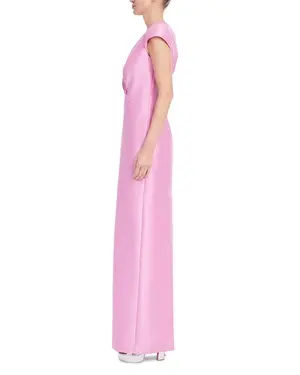 Badgley Mischka Cap Sleeve Gown