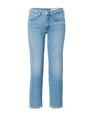 Rag & Bone Harlow Low Rise Ankle Straight Leg Jeans