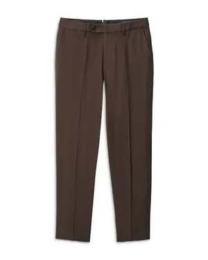 Rag & Bone Evan Linen Trousers - Rust Brown